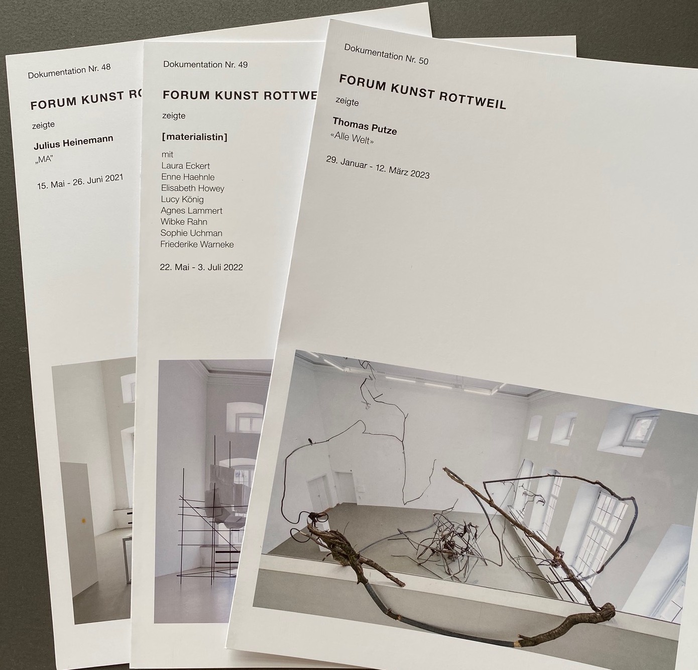 Dokumentationen – Forum Kunst Rottweil